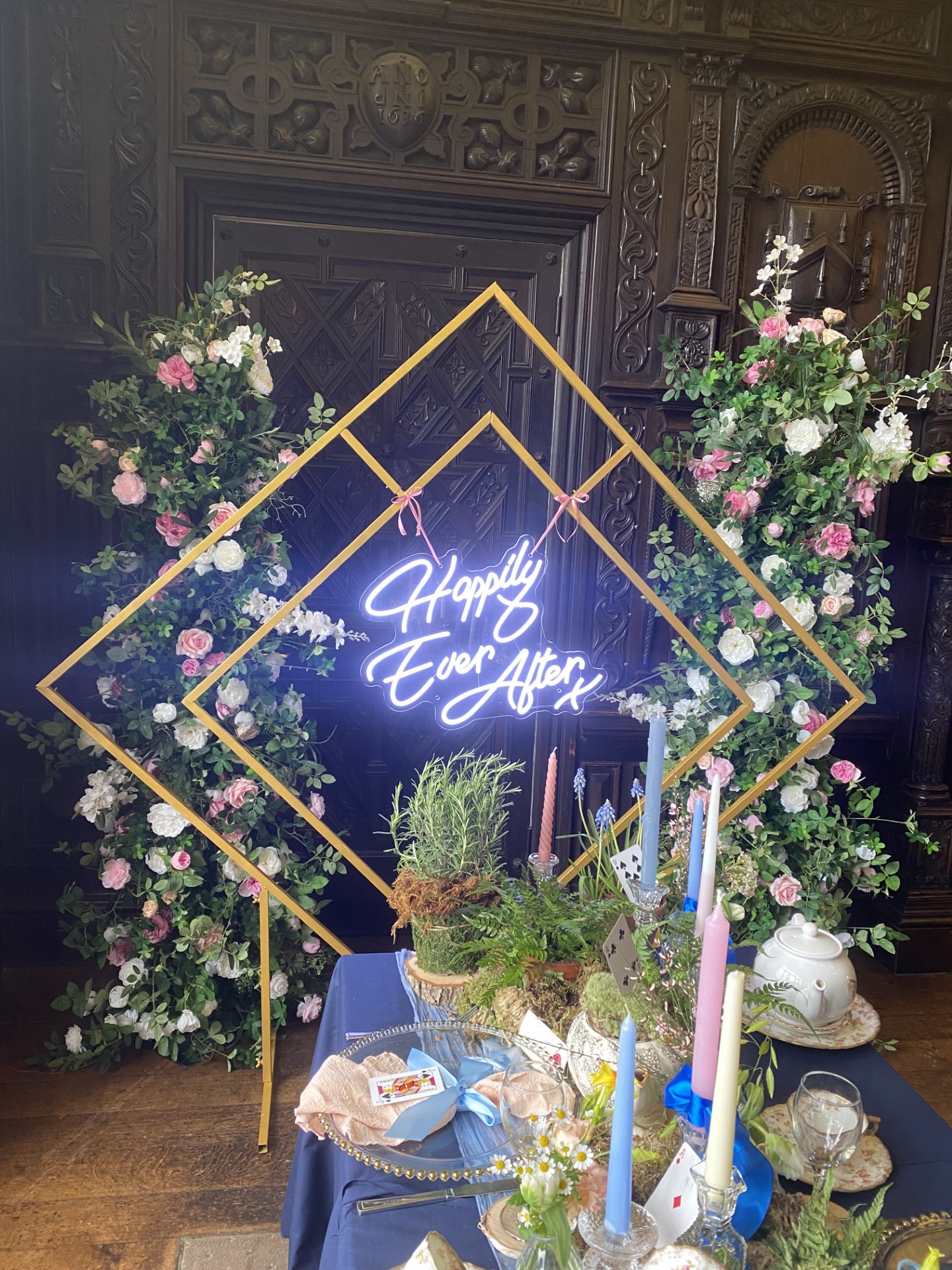 Diamond Arch Display - malimacsevents