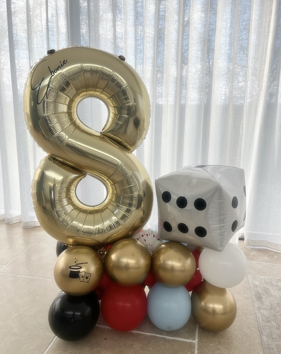 Balloon stacks - malimacsevents